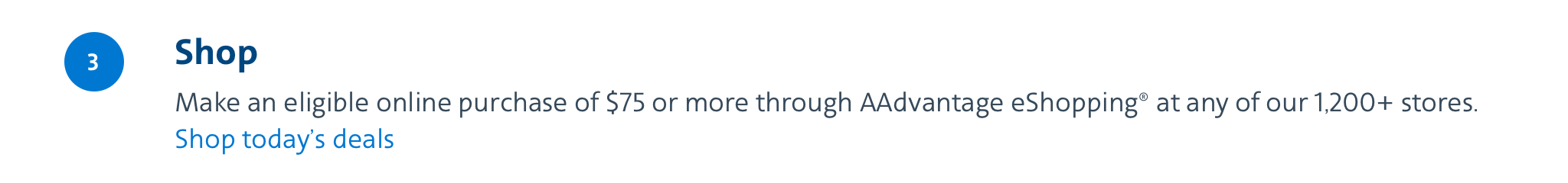 raf - American Airlines AAdvantage eShopping