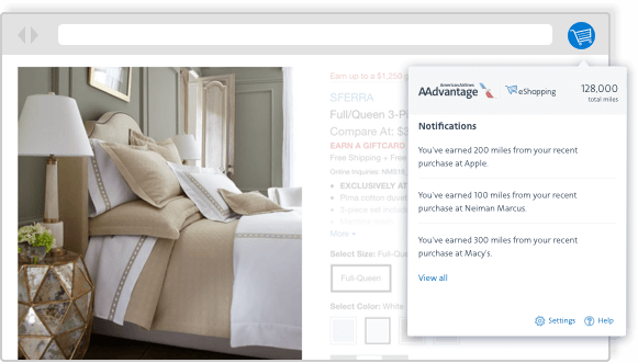 Button Browser Extension Intallation Successful - American Airlines ...