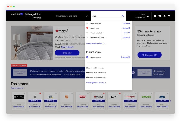 How it works - United MileagePlus Shopping